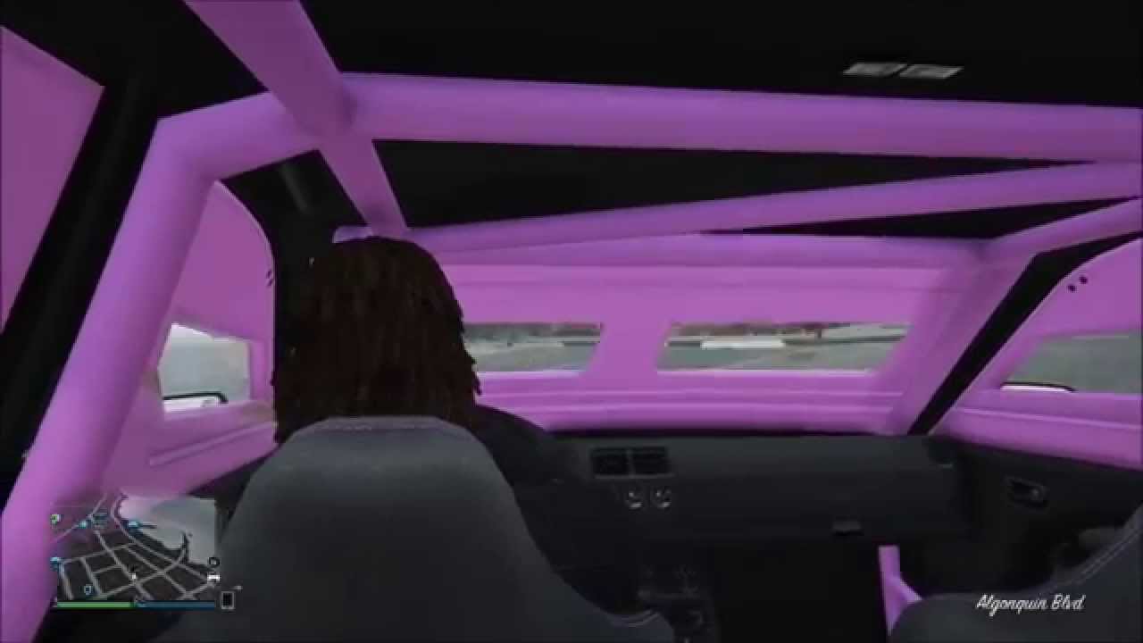 GTA V Online - The Pink Car - YouTube