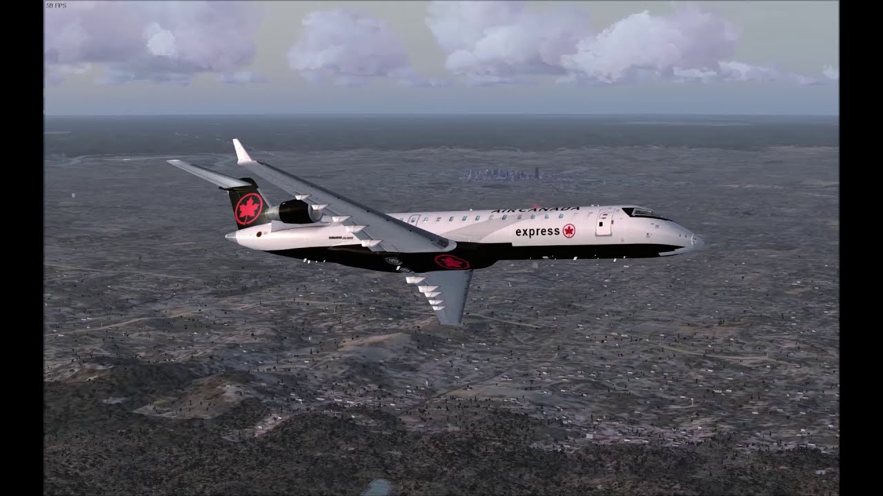 Nashville to Toronto Regional Flight- FSX - YouTube