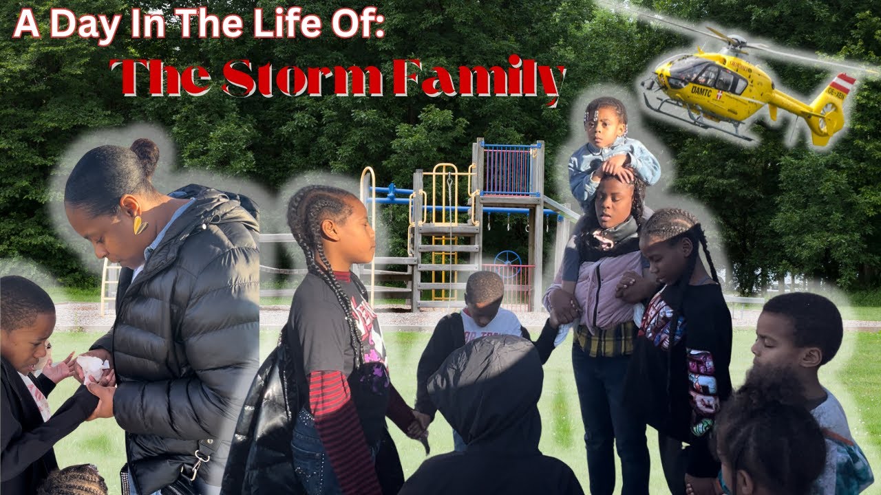 A DAY IN THE LIFE OF: THE STORM FAMILY 2024.......*(helicopters and boo ...