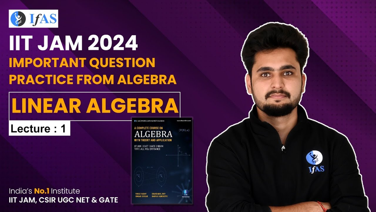 Practice Question Series on Linear Algebra Part 1 - YouTube