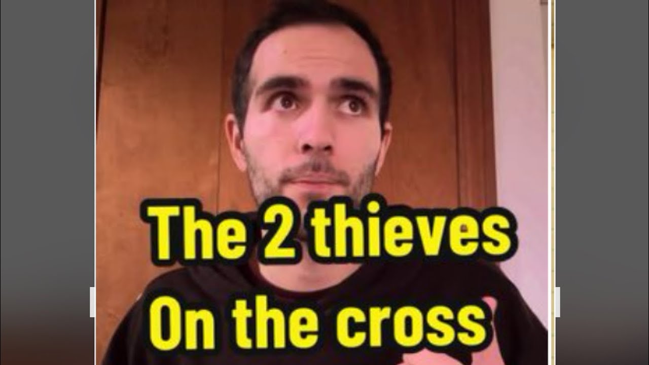 2 Thieves give us a look at 2 mindsets. #jesus #bible #spirituality # ...
