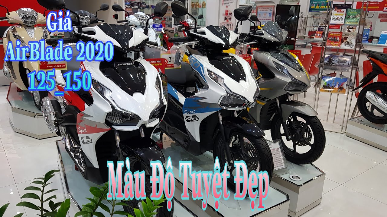 Giá Xe AirBlade (AB) 125_150 2020 và Màu Độ,Thời Điểm Cuối Tháng 7 Đầu ...