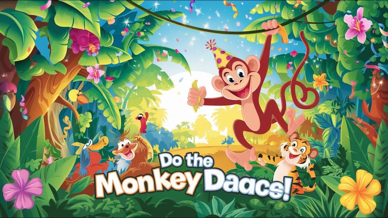 Do the Monkey Dance | Fun and Energetic Kids Song for All Ages! - YouTube