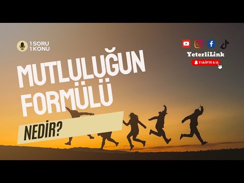 Mutluluğun Formülü Nedir?  | Dokunaklı Hikaye