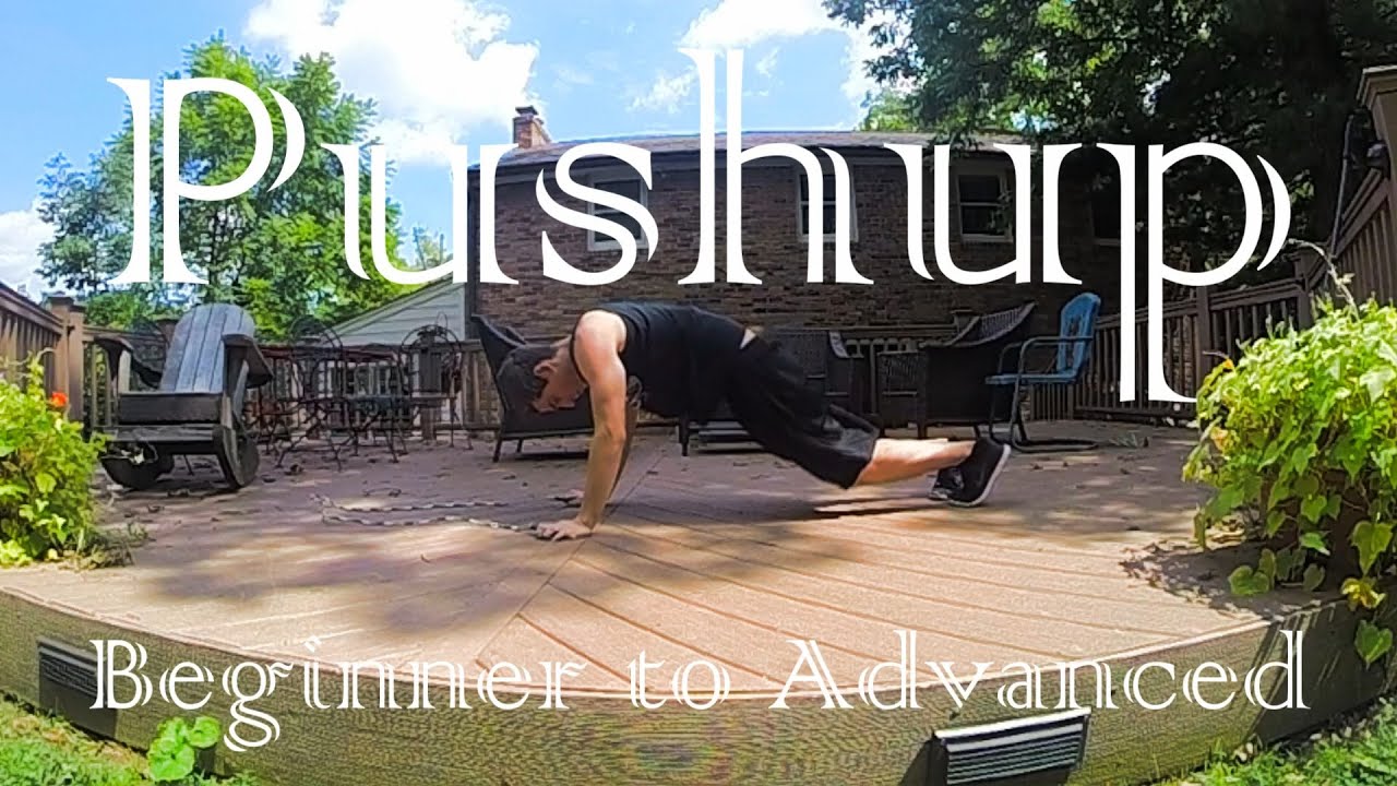 Pushup Beginner to Advanced Jump Rope Tutorial - YouTube