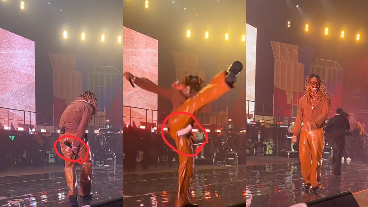 Asake trouser tore on stage at his London show #asake #cjvibeztv #music ...