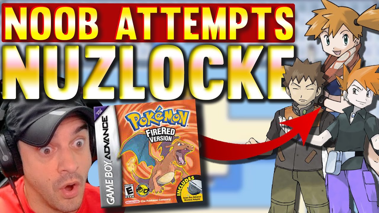 POKEMON NOOB ATTEMPTS NUZLOCKE CHALLENGE - YouTube