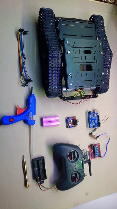 Remote Controling Tracked Chassis Tank | Using Arduino | Jumper t-lite ...