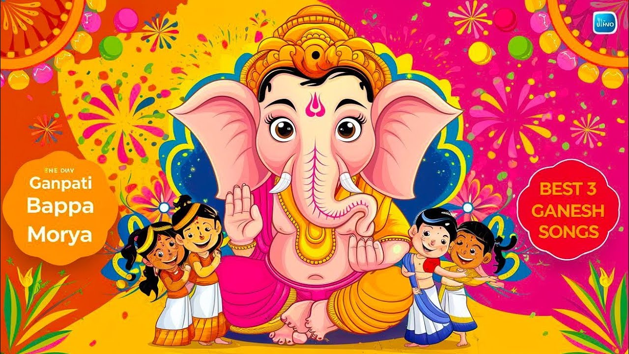 Best of Three Ganpati Bappa morya songs and Nursary Rhymes by ...