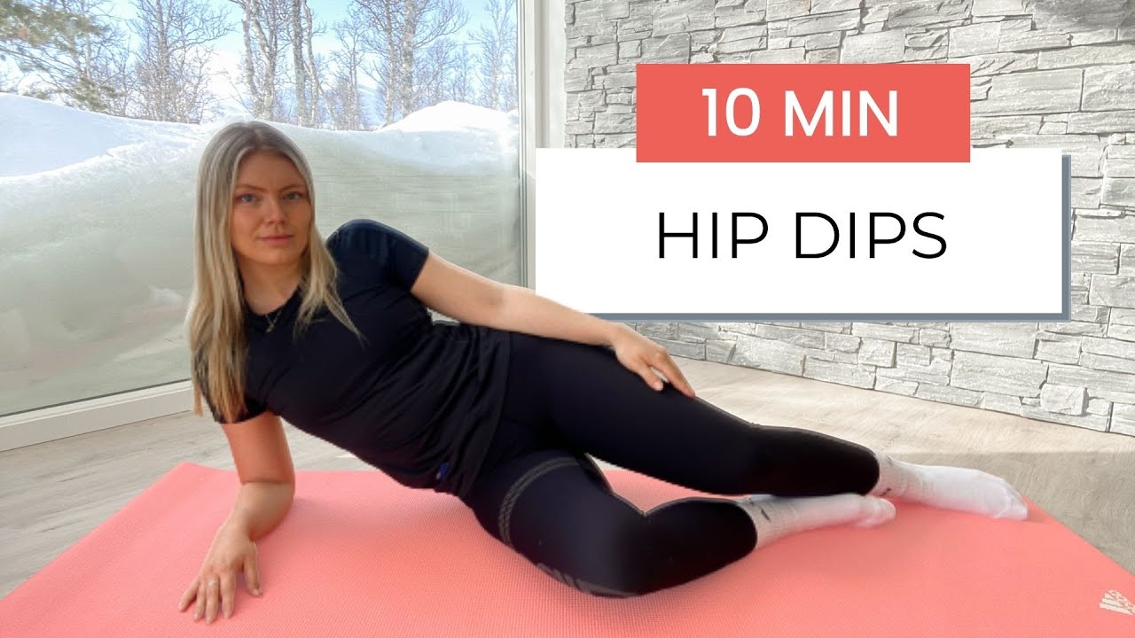 10 MIN HIP DIPS WORKOUT - Target the inner glute muscles with these ...