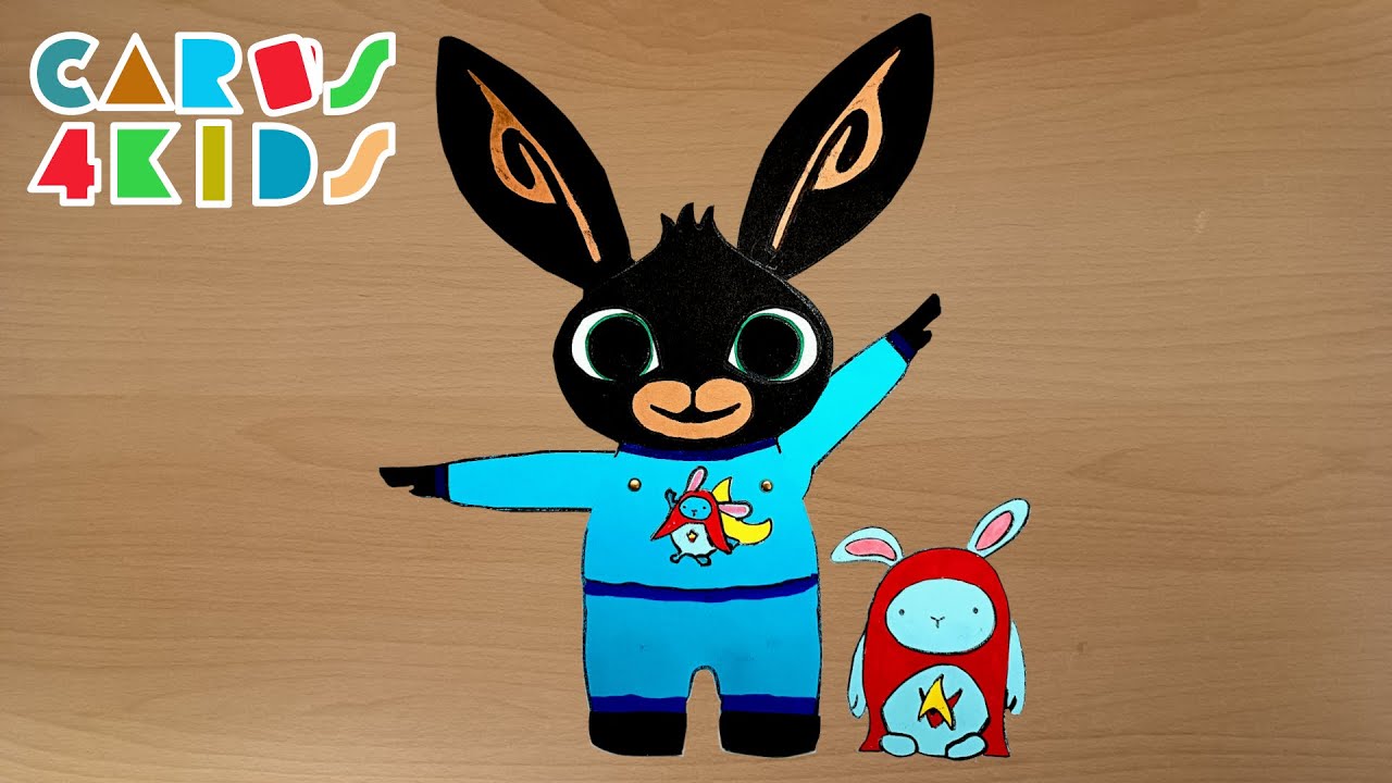 BING & HOPPITY VOOSH | Easy art with colored cards and sample clips ...