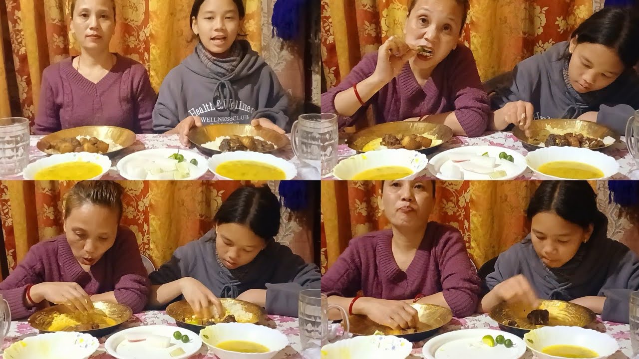 Welcome back to u guys pork rato Dal #mukbang #food #eatingshow # ...