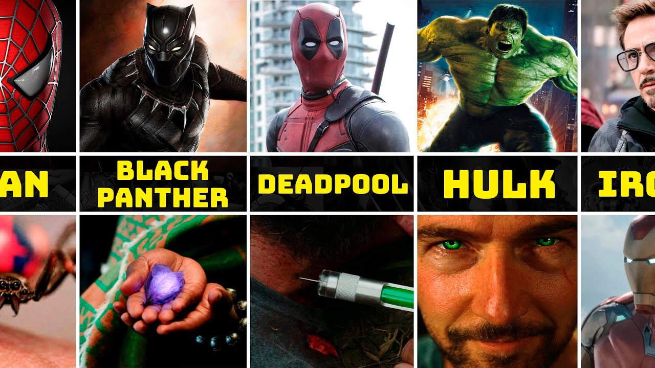 How Marvel Characters Got Their Powers - YouTube