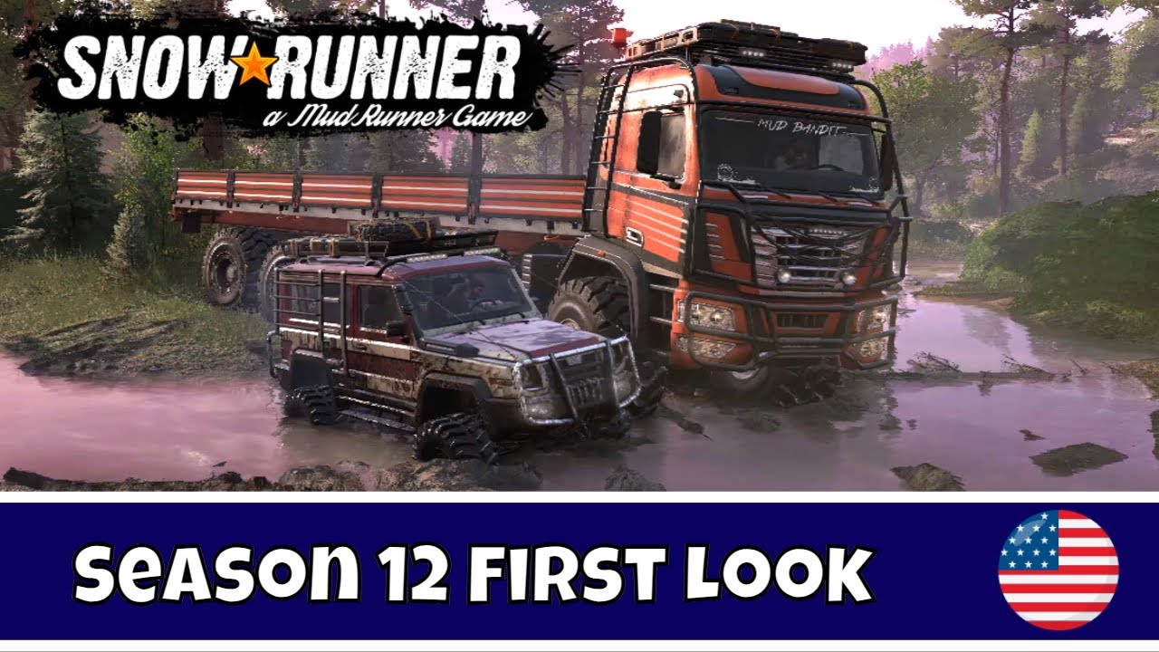 SNOWRUNNER is HERE | Episode 202 | Rescuing the Season 12 Trucks - YouTube