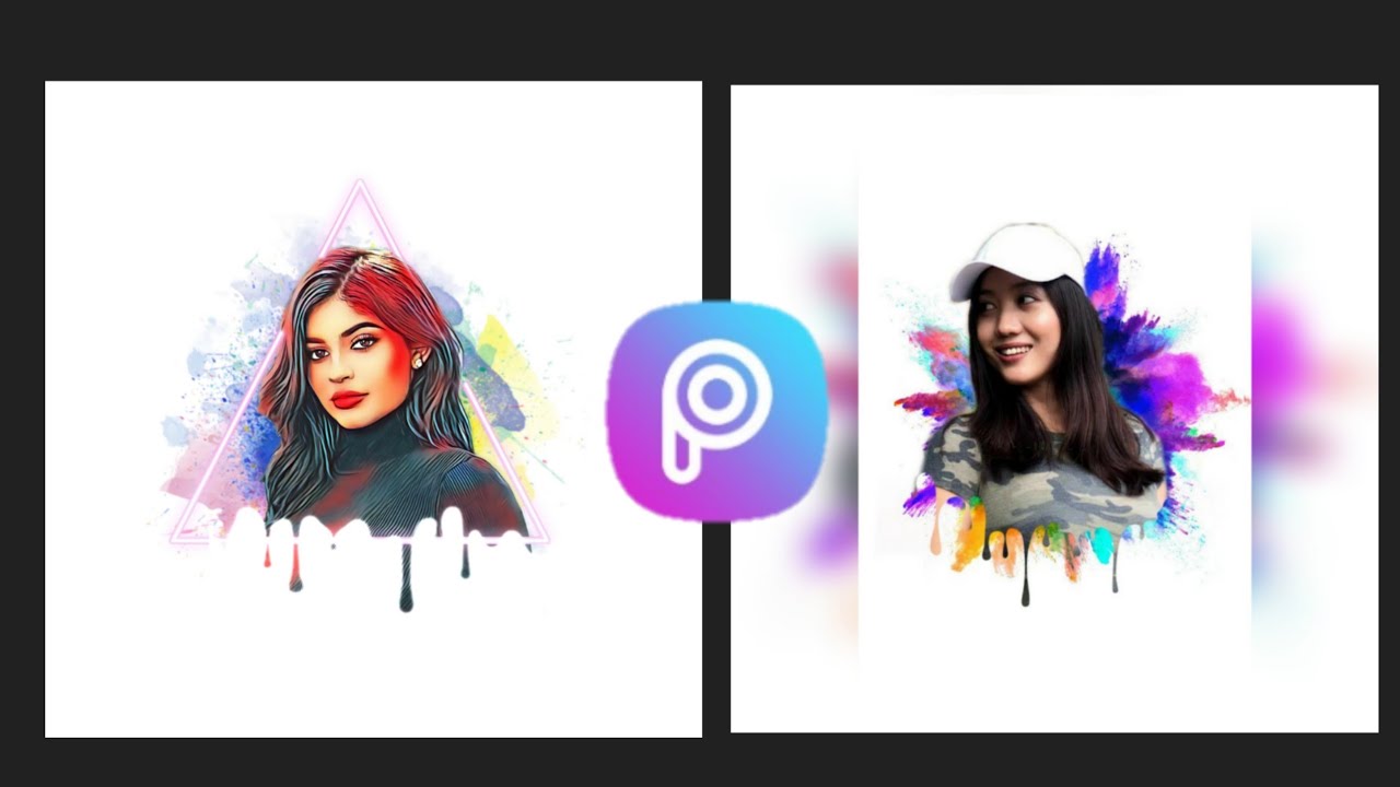 How to drip photo - YouTube