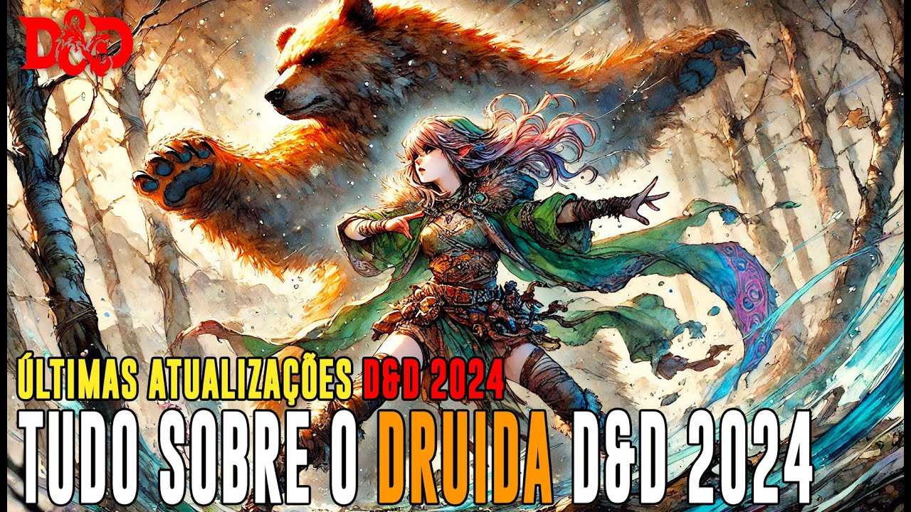 [D&D] Tudo sobre o Druida DnD 2024 - Dicas de RPG #274 - YouTube