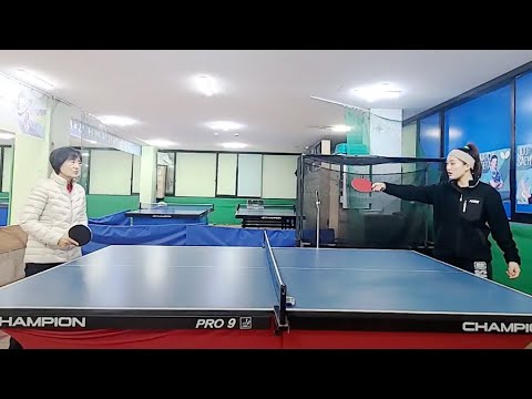 Challenge Streamer | Table Tennis with Omma (ENG) - YouTube