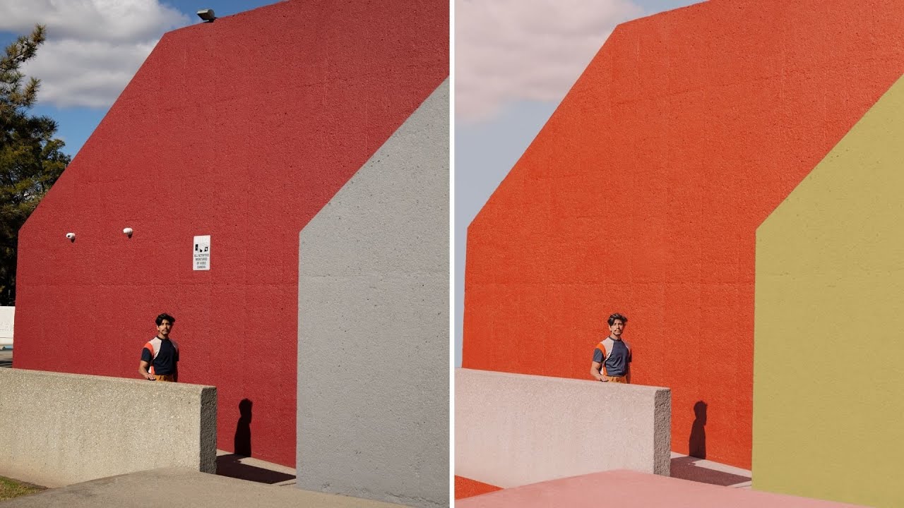 How to Paint Walls in Photoshop | Creative Photo Editing - YouTube