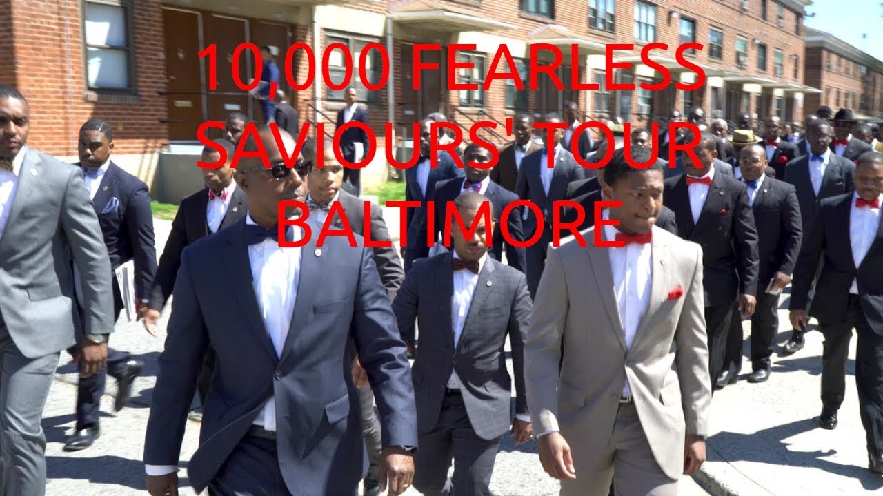 10,000 FEARLESS SAVIOURS' TOUR BALTIMORE - YouTube