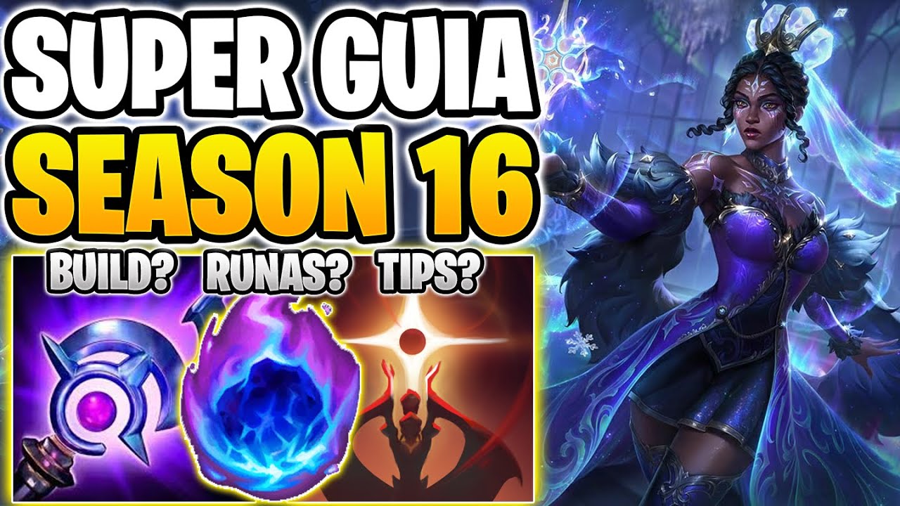 GUIA DE MEL SEASON 16 | COMO JUGAR MEL MID FACIL Y RAPIDO | HABILIDADES ...