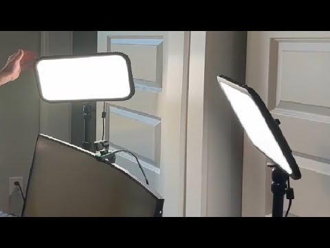 Godox ES45 Key Light, LED Video Light, Soft Light Panel for Streaming ...