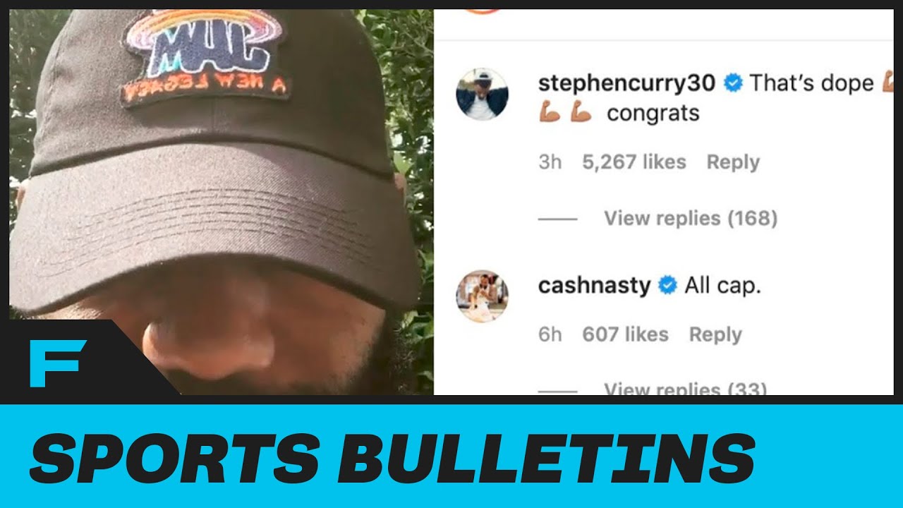 Steph Curry Reacts To Lebron James' New Space Jam Title & Logo - YouTube