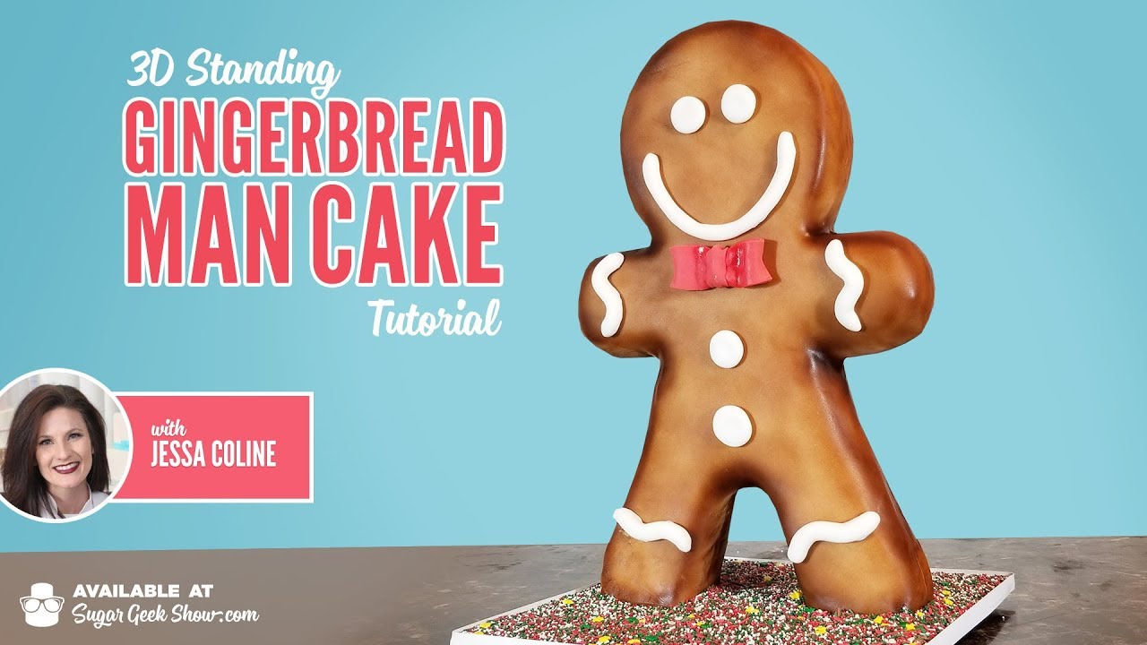 Gingerbread Man Cake Promo - YouTube