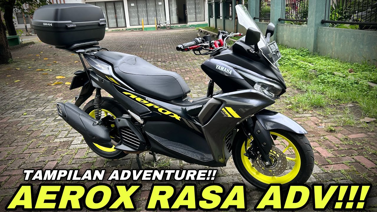 AEROX RASA ADV‼️ PASANG VISOR DAN KEDOK - YouTube