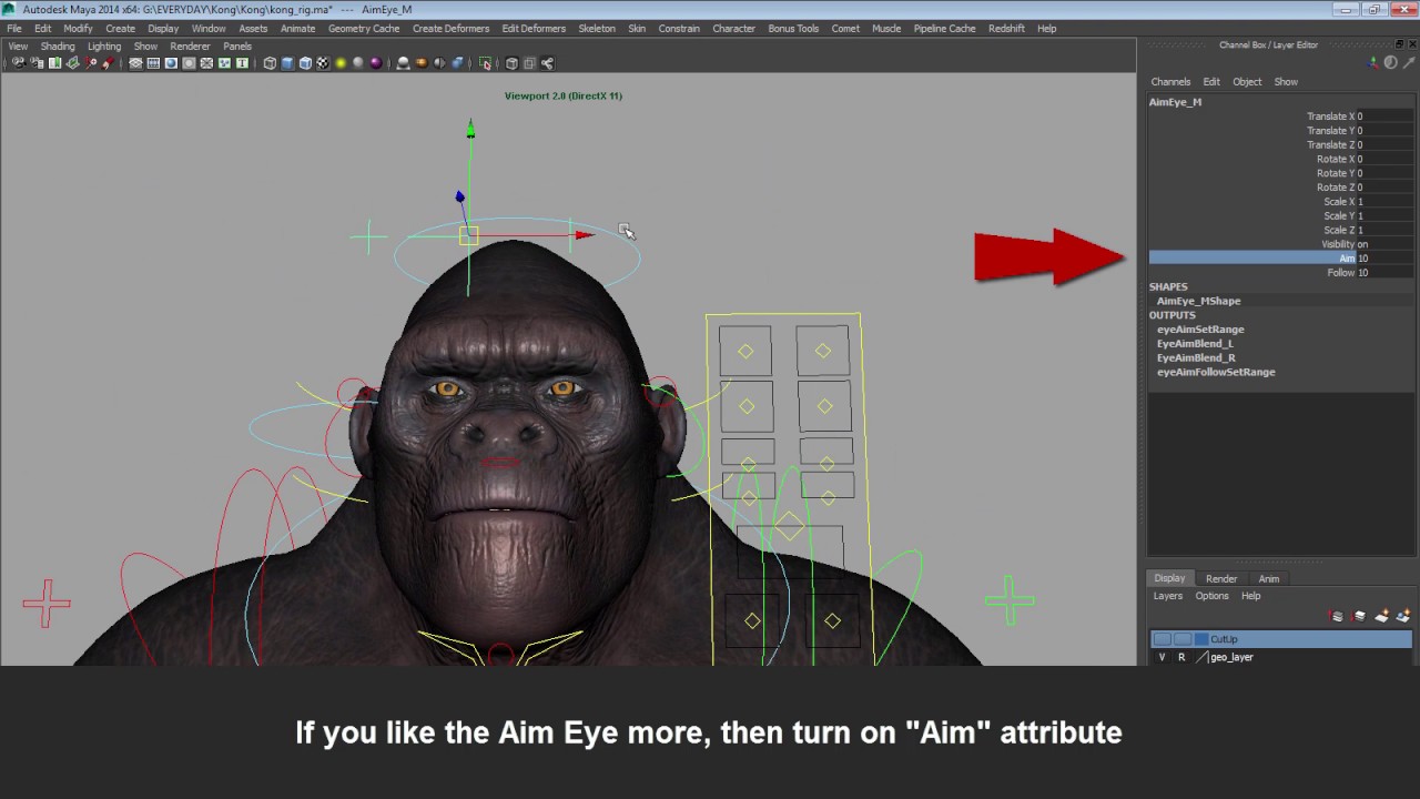 About the eyes controls if you're using Truong Rigs - YouTube