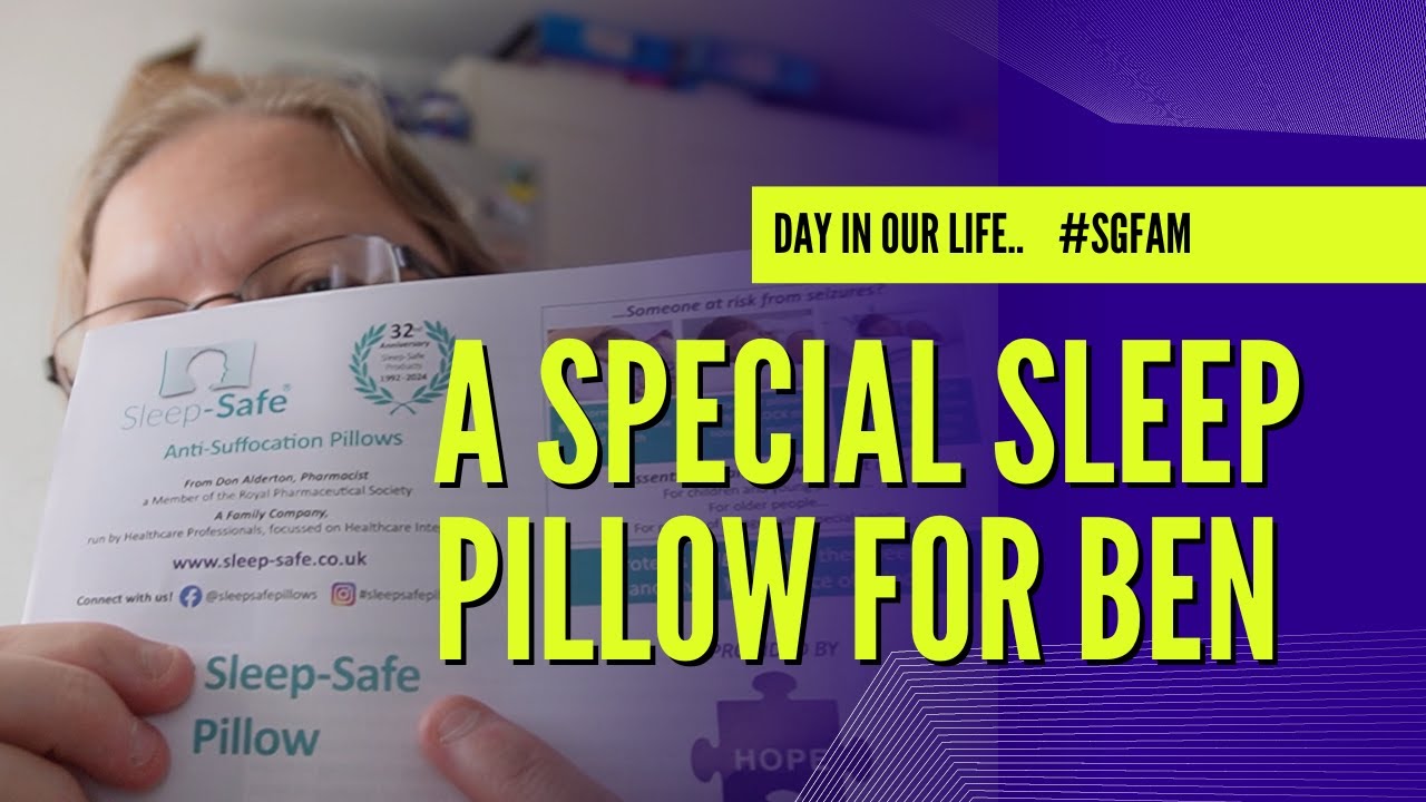 We open a special sleep pillow for Ben - YouTube