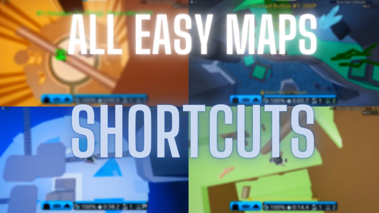 All Easy Map Shortcuts | Flood Escape 2 - YouTube