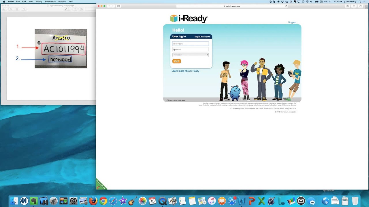 iReadyLogin - YouTube