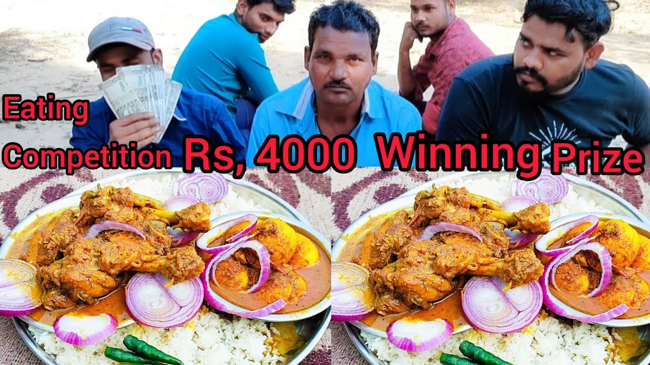 eating competition Rs 4000 winning prize - YouTube