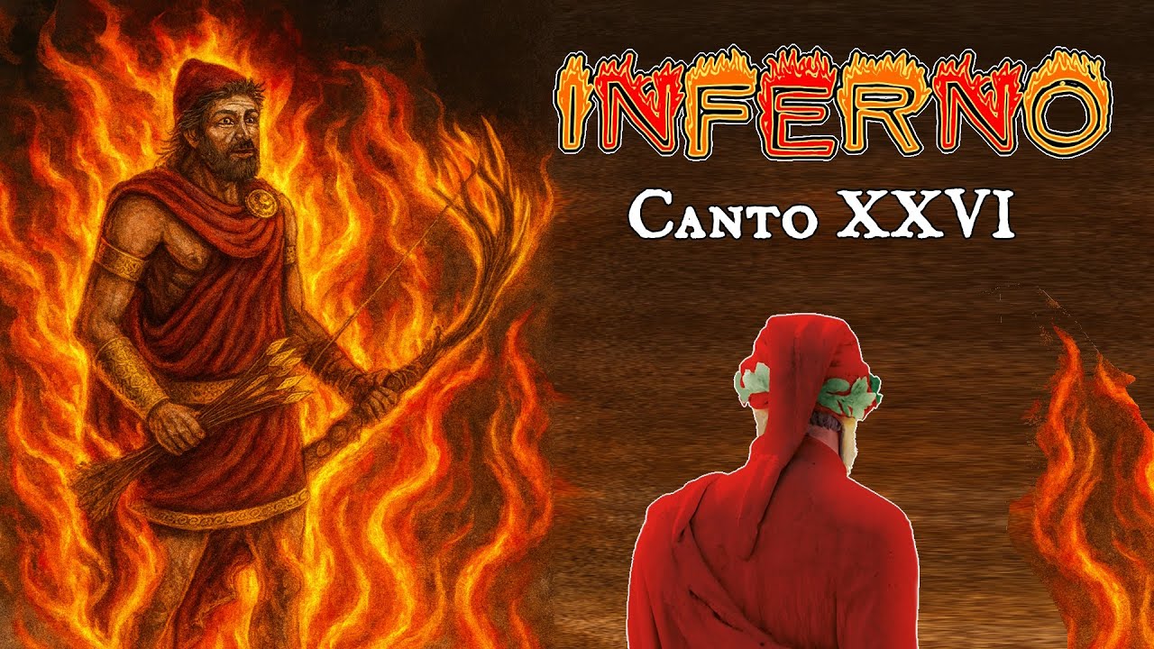 📖🔥 INFERNO, Canto XXVI con Parafrasi e Analisi - ULISSE e il FOLLE VOLO ...