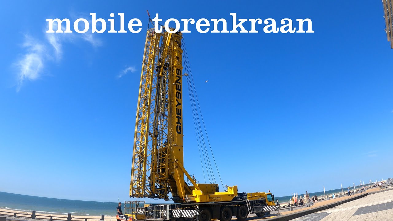 gheysens grootste mobile torenkraan zo werkt ze - YouTube