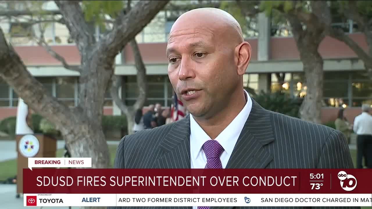 San Diego Unified Board terminates Superintendent Lamont Jackson's ...