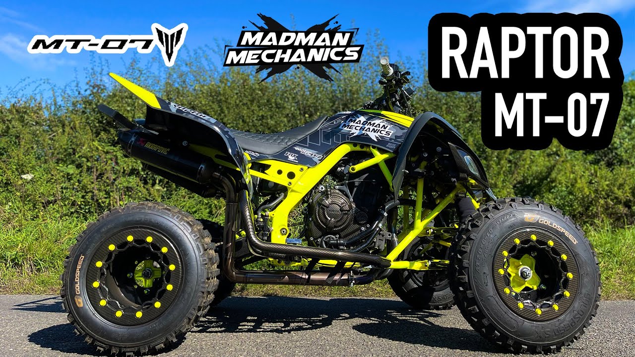 YAMAHA RAPTOR MT-07 SUPERQUAD! 😳 *LONDON LINK UP 🇬🇧* - YouTube