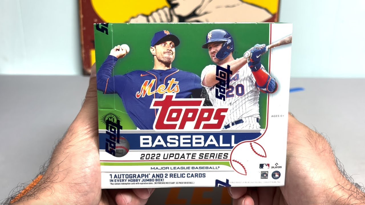 2022 Topps Update Jumbo Hobby Box #5 - Reverence Patch AUTO/10!!!! 1: ...
