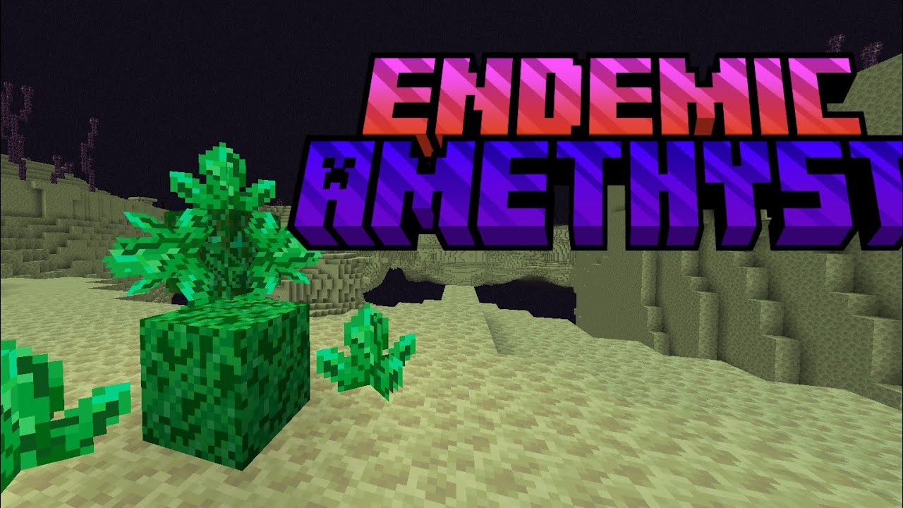 Endemic Amethyst Concept For End Update! Minecraft Update 1.21 End ...