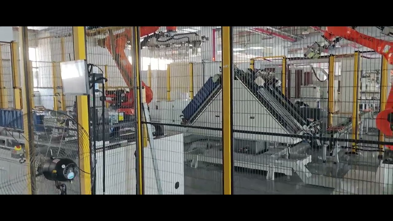 Factory shooting sorting machine - YouTube