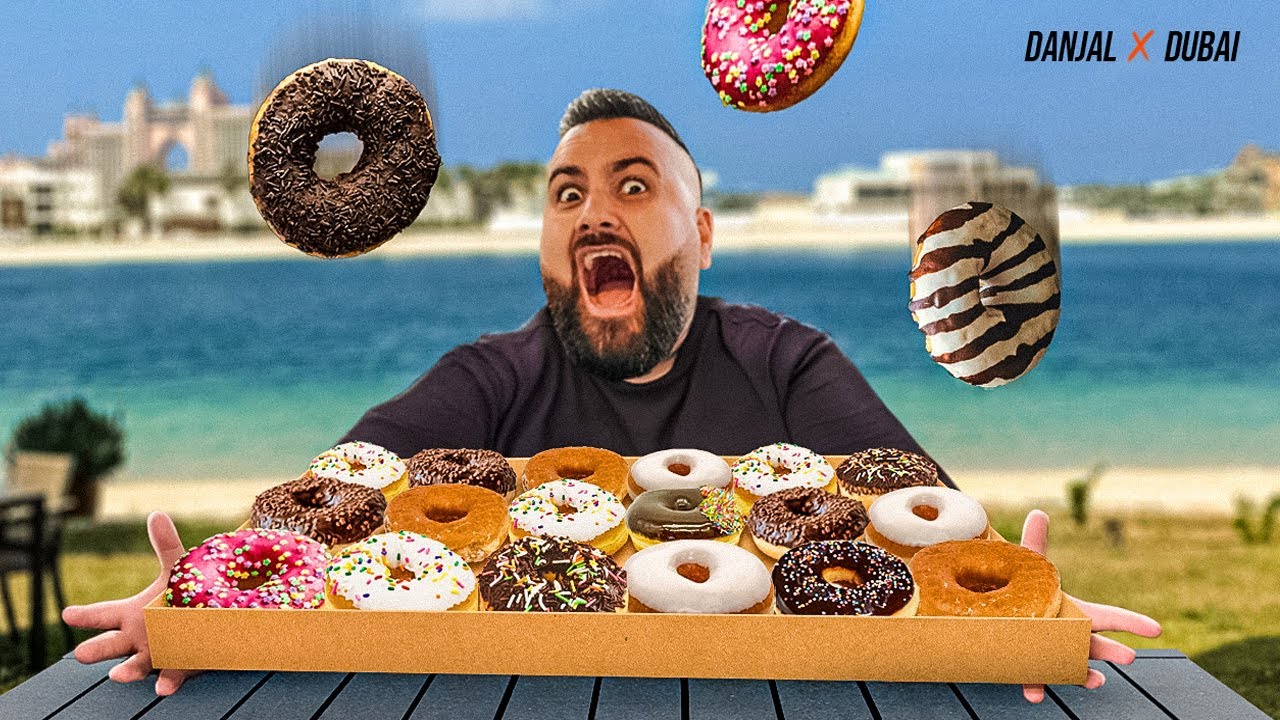 Donut Challenge Med Danjal & Vänner 🍩 - YouTube