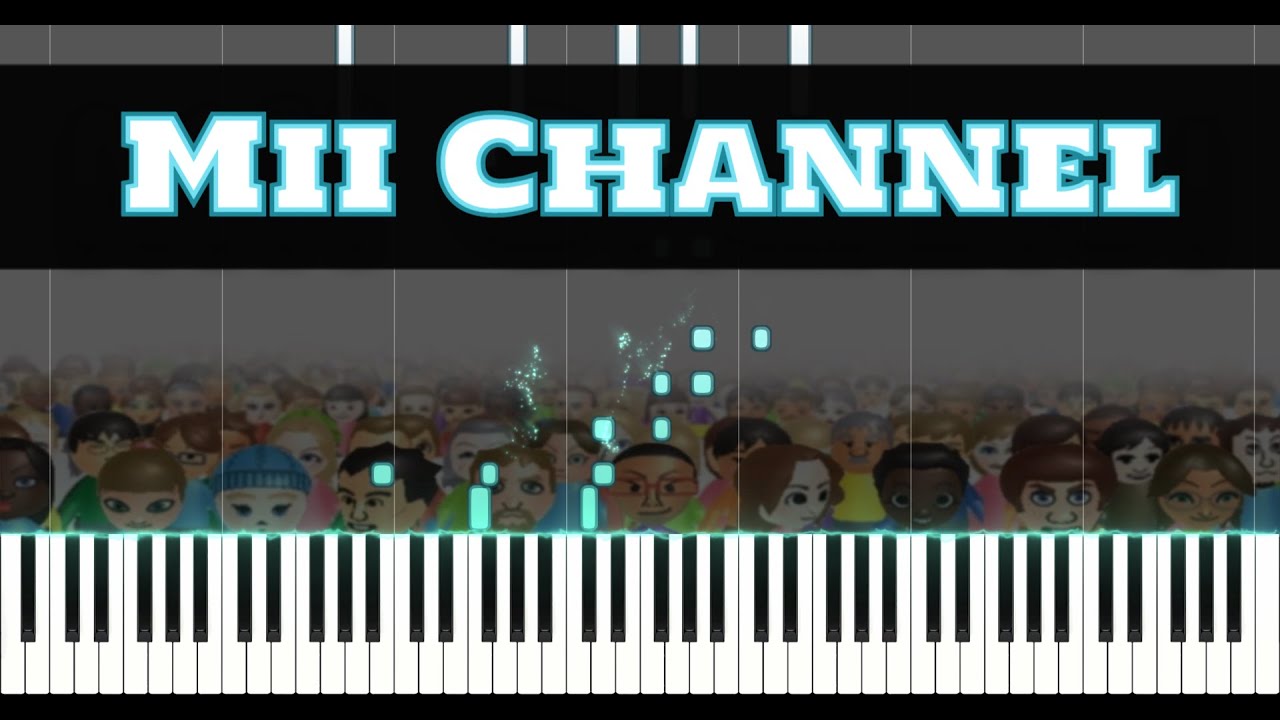 Mii Channel Theme | Piano Tutorial (Midi + Sheet Music) - YouTube