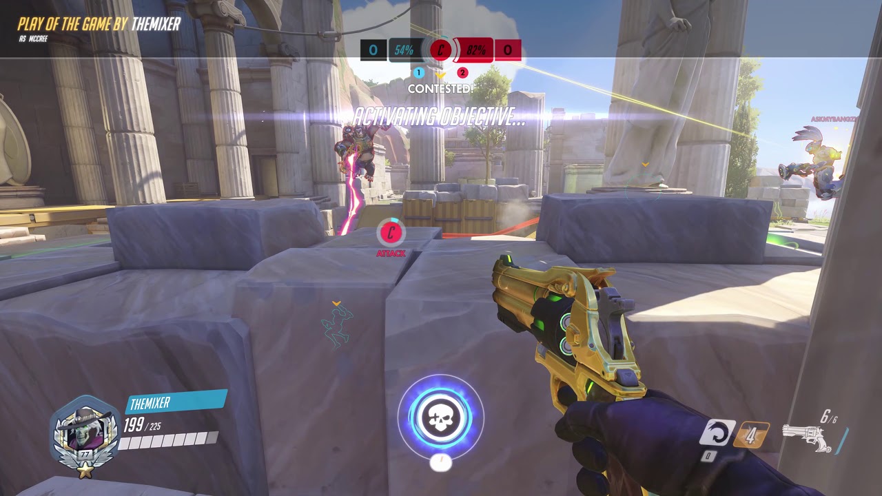 Overwatch Mcree Ultimate: Timing is Everything - YouTube
