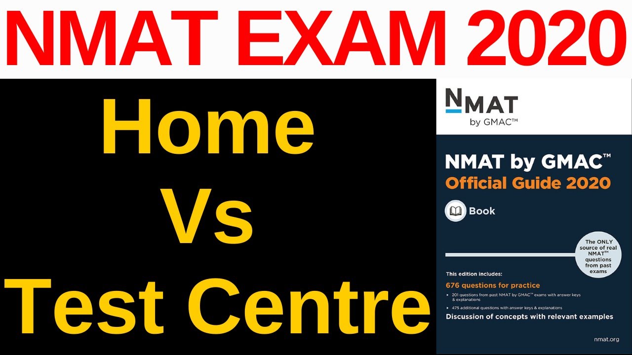 NMAT From Home Vs Test Centre [System Requirements] All Explained - YouTube