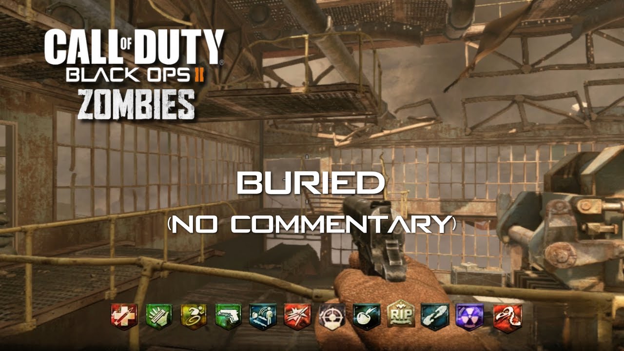 CALL OF DUTY BLACK OPS 2: BURIED ZOMBIES GAMEPLAY! - YouTube