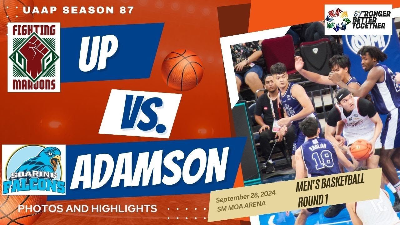UAAP Season 87: UP Fighting Maroons vs. Adamson Soaring Falcons ...