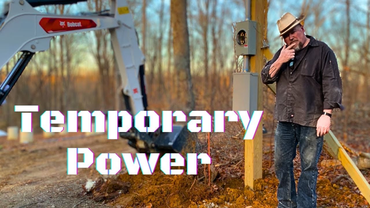 Temporary Power Installation - YouTube
