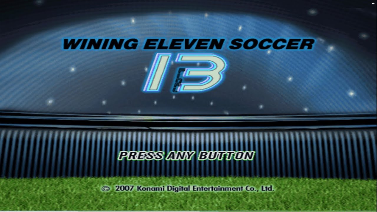 Winning Eleven 13 PS2 2007-08 season (PES 2008) - YouTube