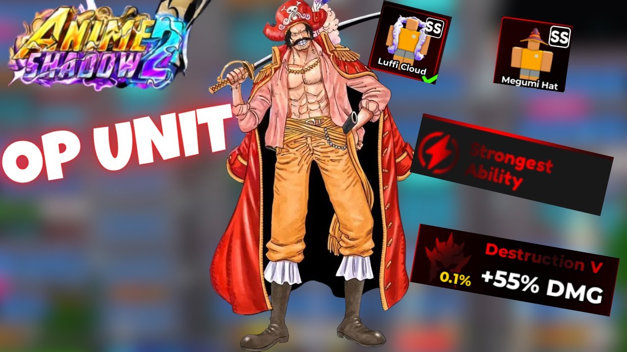 GETTING %0.1 Gol D. Roger In Anime Shadows 2 - YouTube