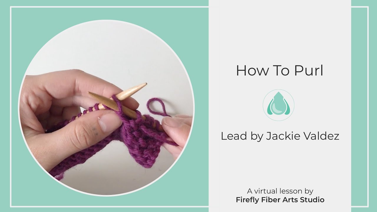 How to Purl - English and Continental Style - YouTube